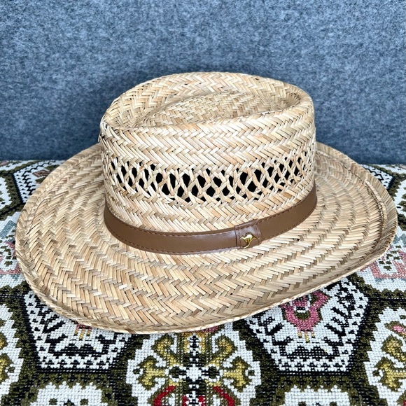 Vintage | Accessories | Vintage Dorfman Pacific Co Rush Gambler Straw ...